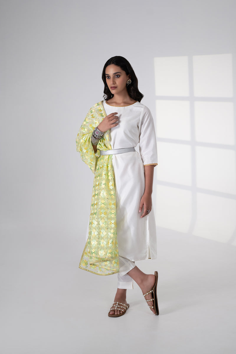 Splendid Trails - Neon Phulkari – Mystic Loom